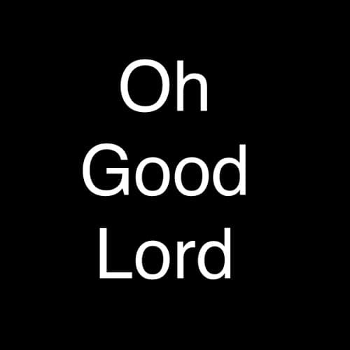 Good lord - No Borders Camp